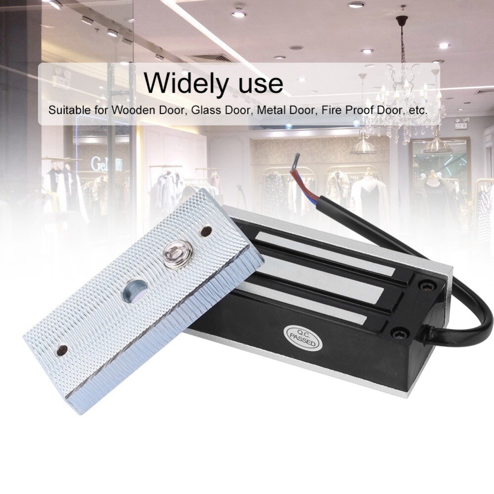 DC 12V 60kg 100lbs Electric Magnetic Lock 12V Elec... – Grandado