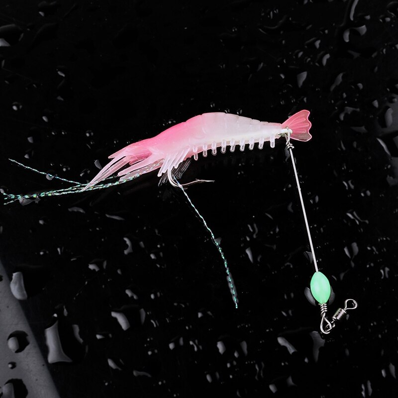 6Pcs Soft Luminous Shrimp Lure Set, 8cm Shrimp Bai... – Grandado