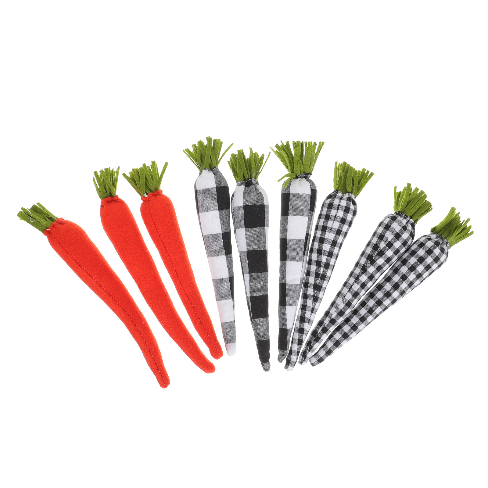 9Pcs Easter Carrot Shaped Decors Easter Decors Clo... – Grandado