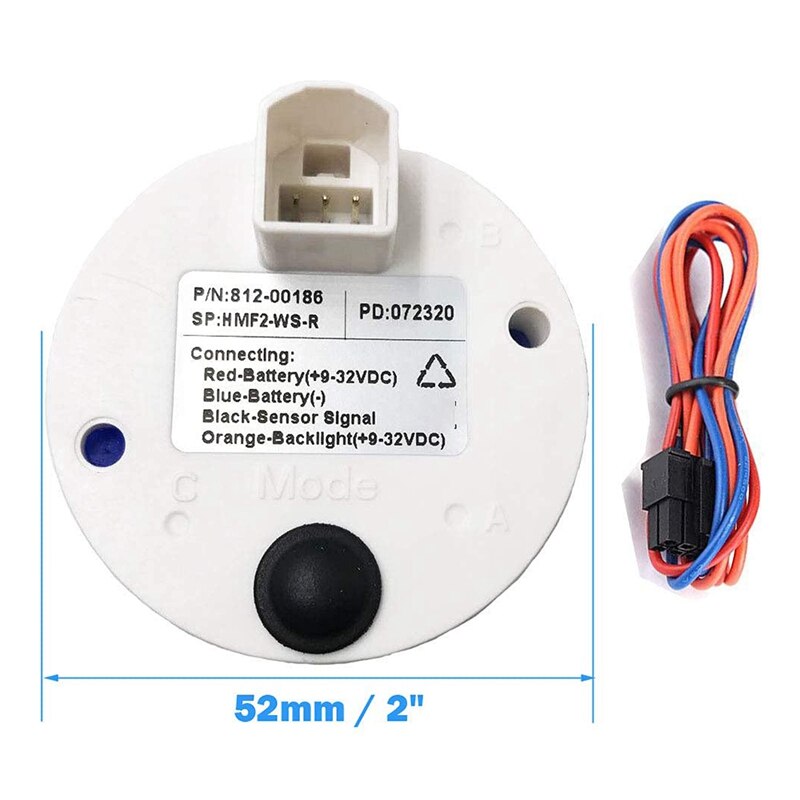 Universal Marine Fuel Gauge Digital Fuel Level Gau... – Grandado