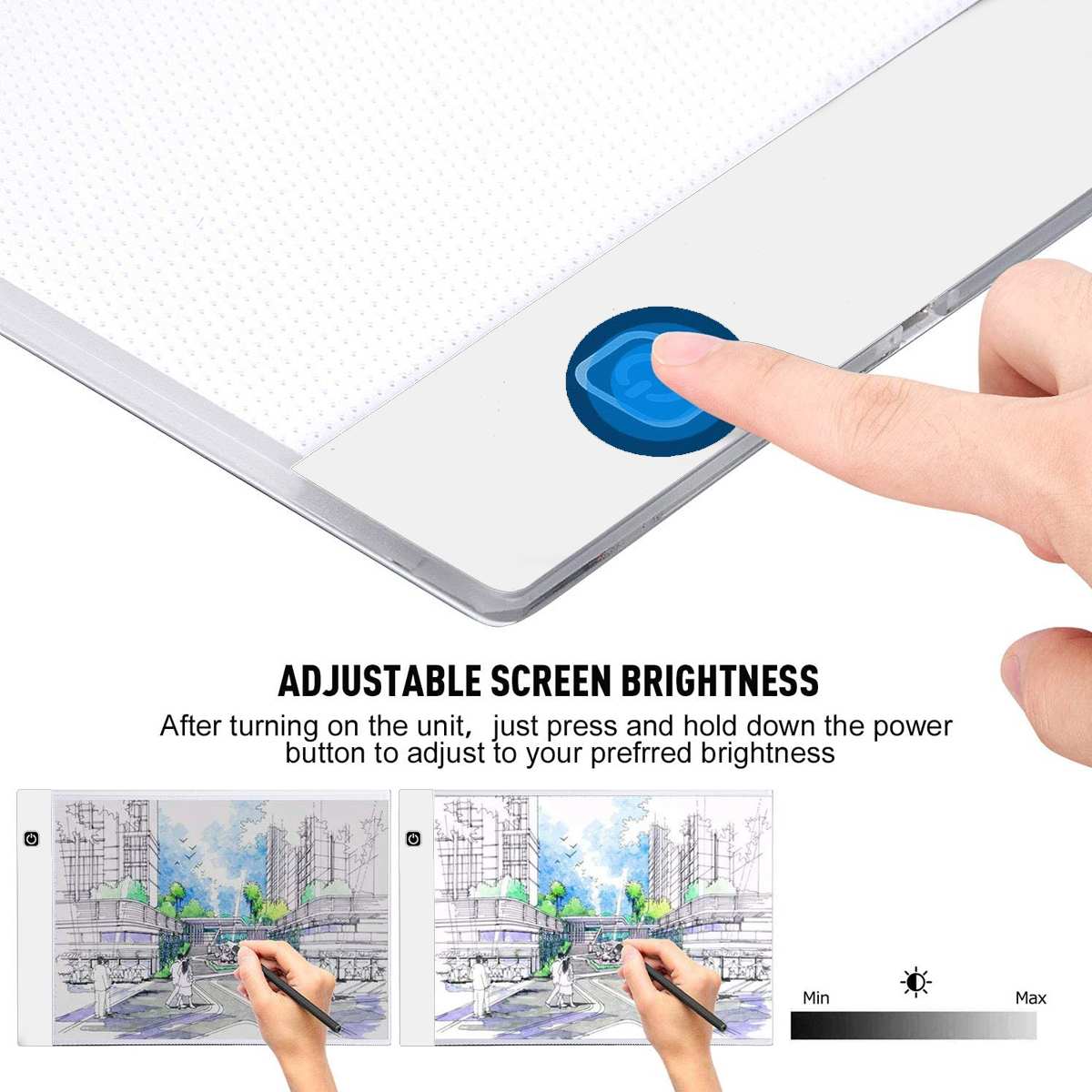 A4 LED Drawing Tablet Digital Graphics Pad USB Lig... – Grandado