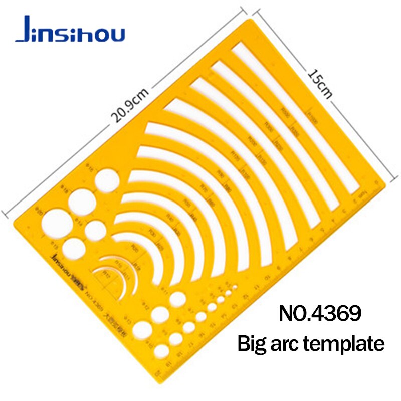 Jinsihou Drawing Template/Stencil Soft Ruler K Res... – Grandado