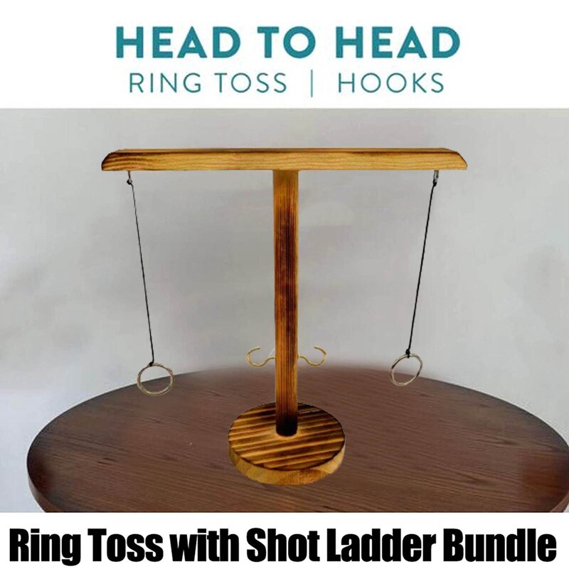 Ring Toss Bimini Game 2 Player Wooden Ring Toss Ho... – Grandado