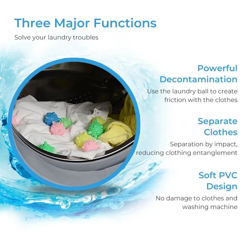 Reusable Magical Laundry Ball for Household Cleani... – Grandado