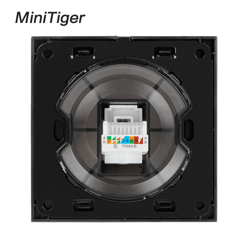 Minitiger White Luxury Crystal Tempered Glass Pane... – Grandado