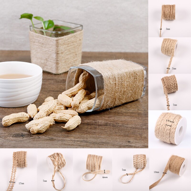 Cáñamo de cuerda de cáñamo de 5M de Yute Natural, ... – Vicedeal