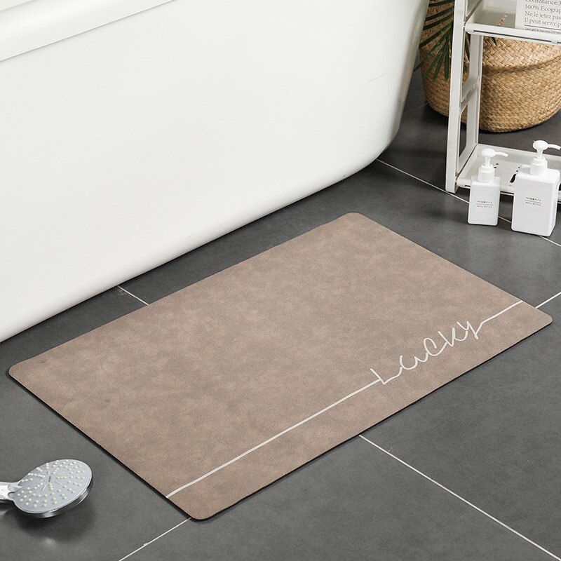 Non-Slip Bath Floor Mat Super Absorbent Diatomite ... – Grandado
