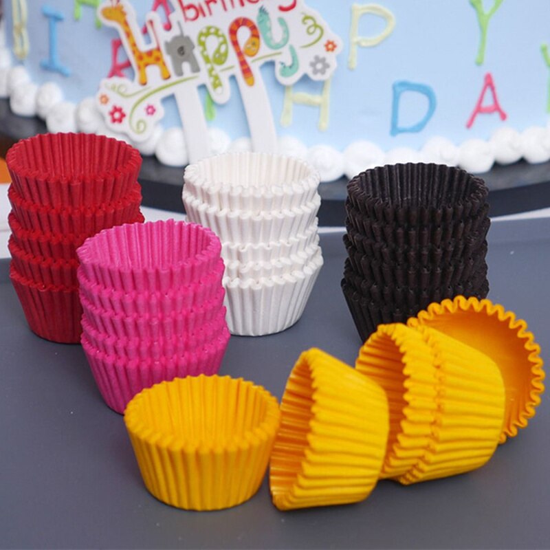 1000Pcs/Set Mini Paper Cake Egg Tart Mold Baking M... – Grandado