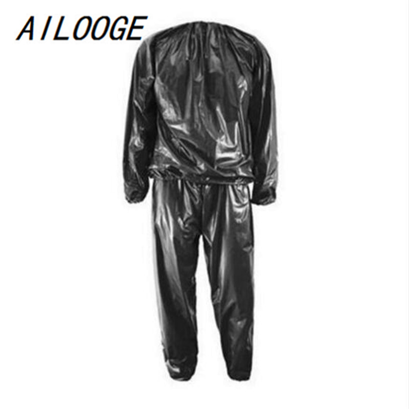 AILOOGE Fitness Waterproof PVC Sweat Sauna Suits H... – Vicedeal