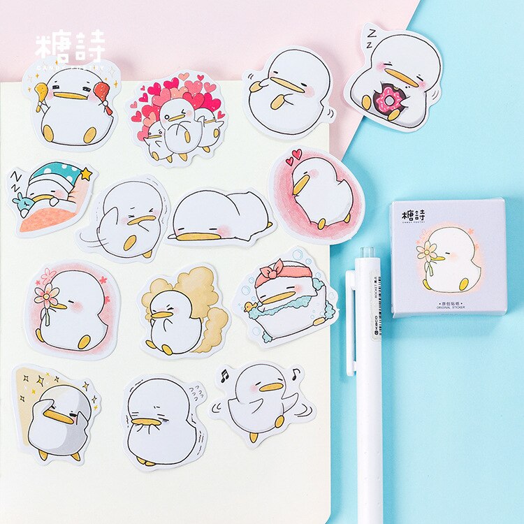 45 Pcs/lot Cute Little Duck Mini Sticker Decoratio... – Vicedeal
