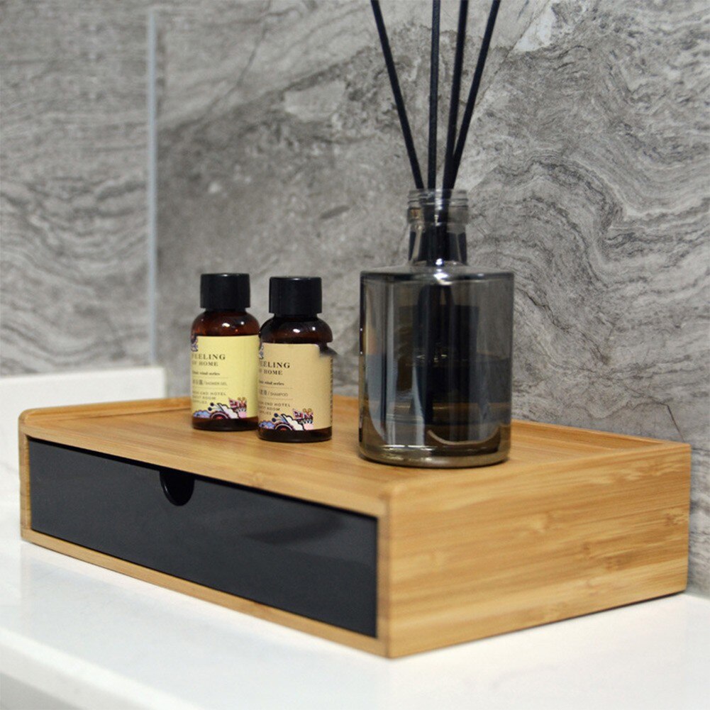 Bamboo Storage Box Hotel Toiletries Storage Organi... – Grandado