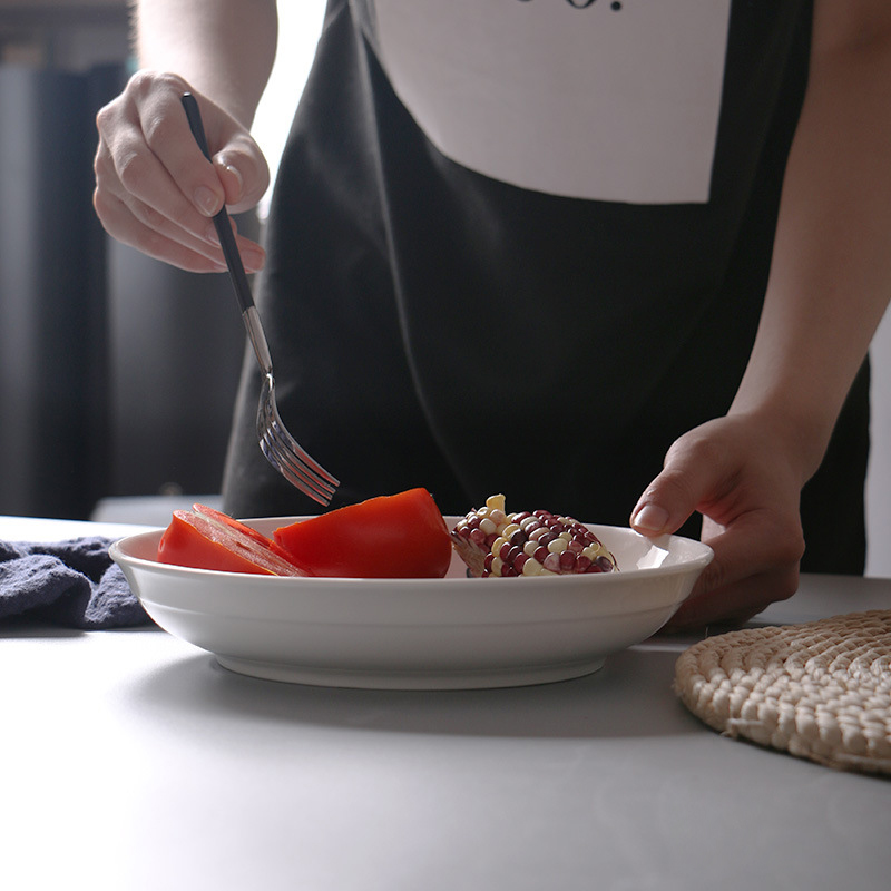 Ceramic Dinner Plate Cute kitten pattern Dinnerwar... – Vicedeal