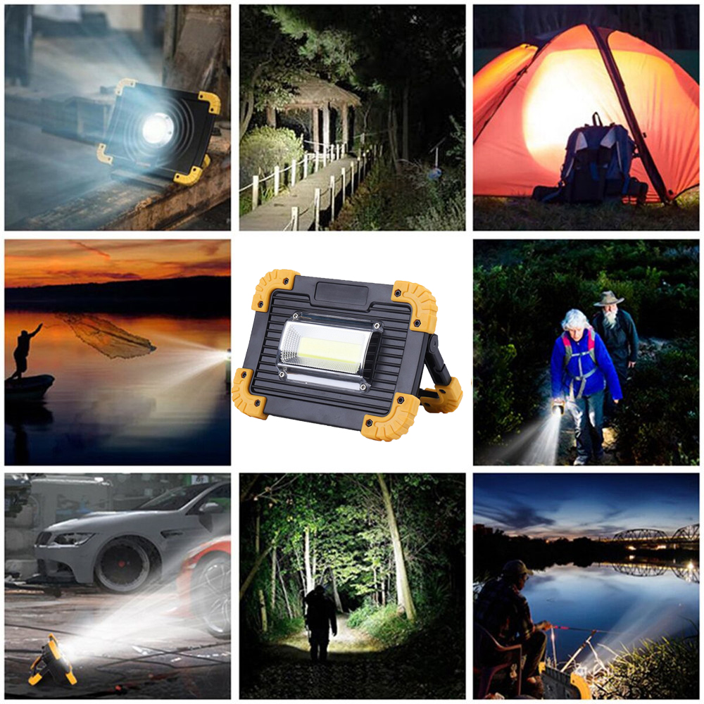 COB Work Lamp LED Portable Lantern Waterproof 4-Mo... – Vicedeal