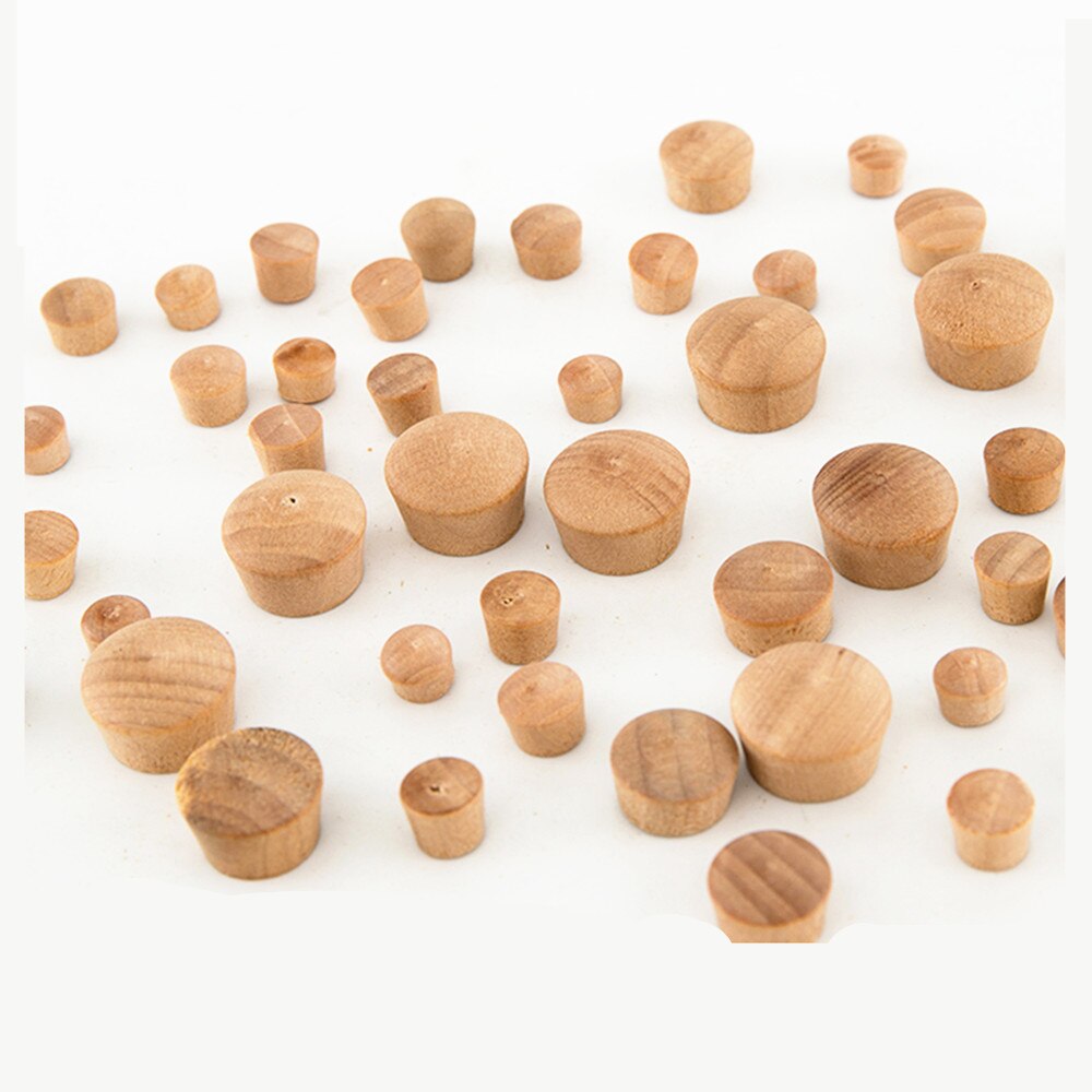 Wood Tip Wood Plug Wood Tenon Round Wood Tip Conne... – Grandado