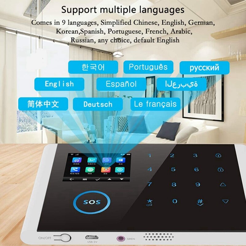 APP Control Wireless Home Security GSM Alarm Syste... – Grandado