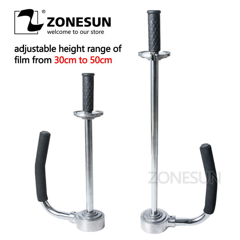 ZONESUN 30-50cm Height Adjustable Stretch Film Wra... – Grandado