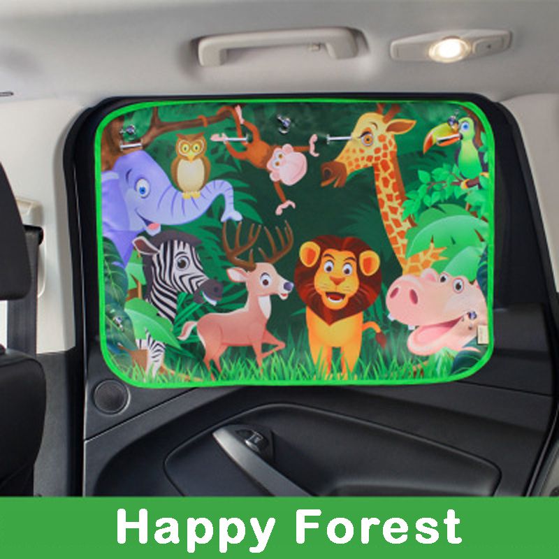 Cartoon Car Side Window Zonnescherm Auto Zonnebran... – Vicedeal
