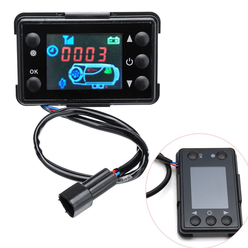 12/24V LCD Monitor Parking Heater Controller Switc... – Vicedeal