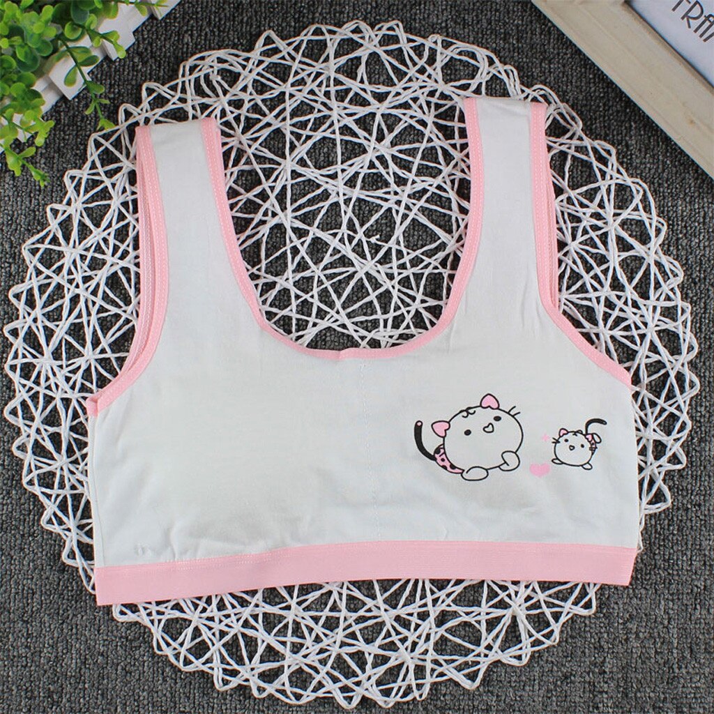 2PCS Girls Breathable Underwear Bra Kids Bra Girls... – Vicedeal