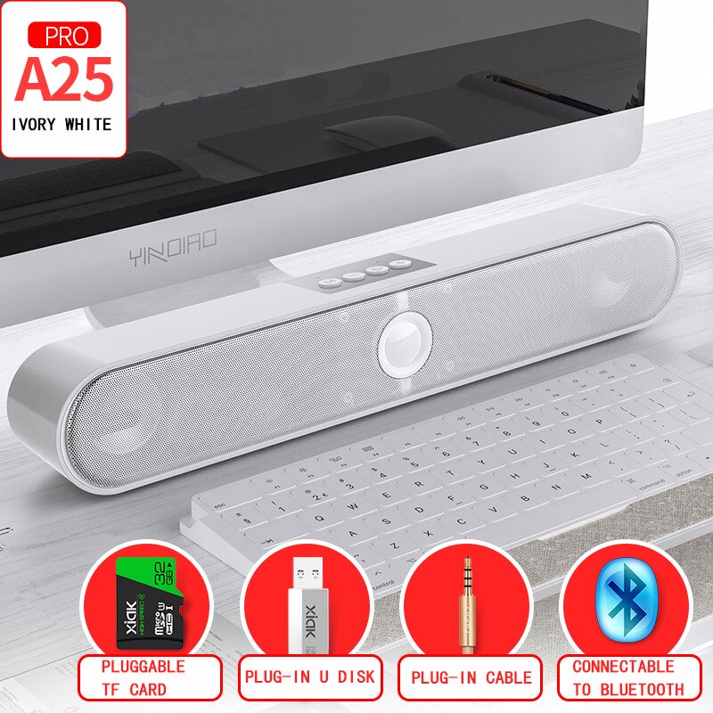 Computer Bluetooth Speaker Support Aux Wired Sound Vicedeal 1853