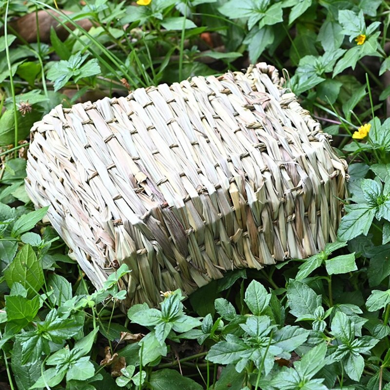 Handcraft Woven Grass Hamster Nest Rabbit House Ca... – Vicedeal