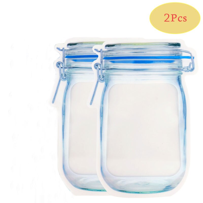 Reusable Mason Jar Bottles Bags Cookies Bag Snack ... – Grandado
