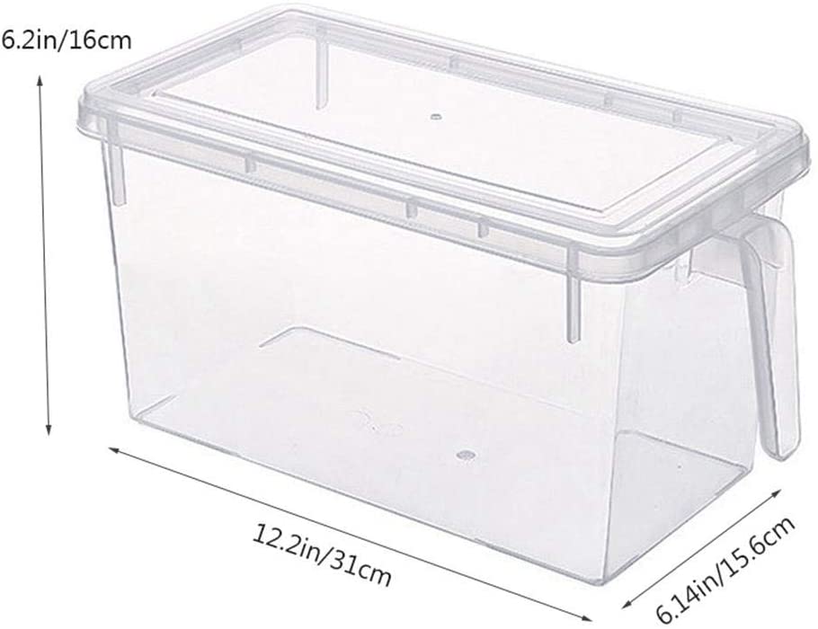 Food Storage Boxes With Lids Freezer 3 Pcs 4.7L Ki... – Vicedeal