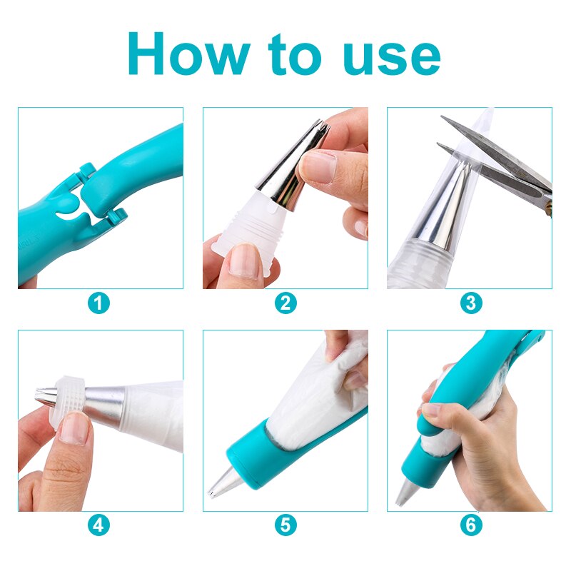 11Pcs/set Icing Pen Cake Decorating Tool Accessori... – Grandado