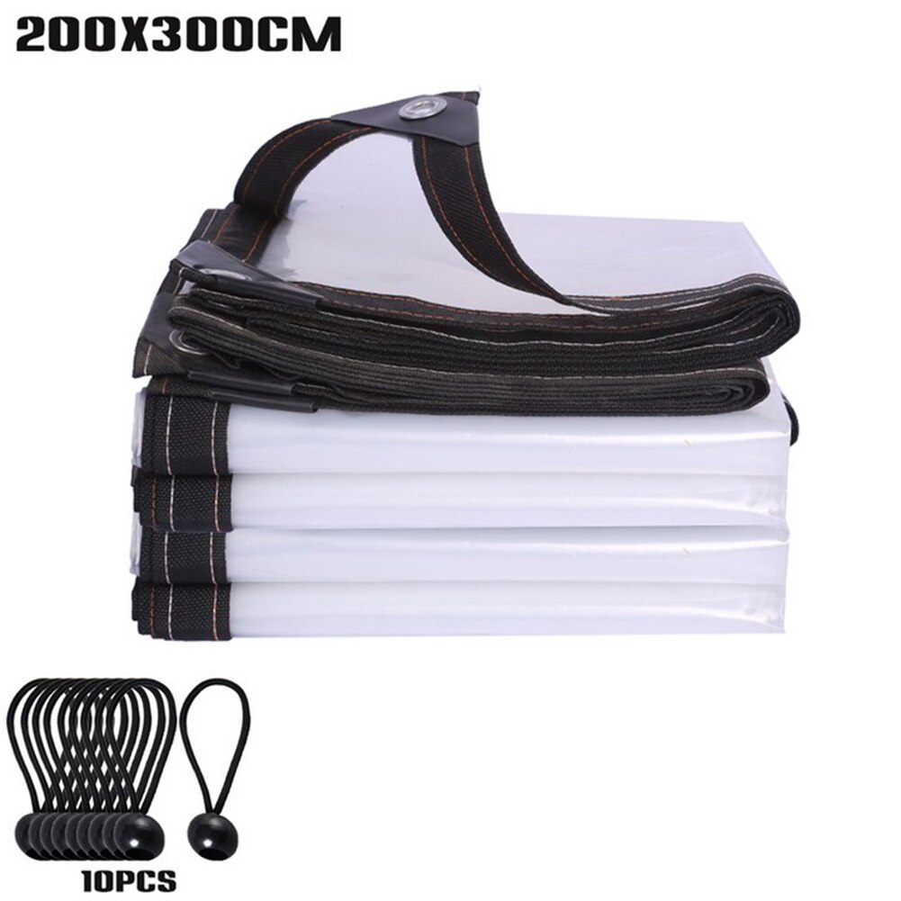 Transparent växtskydd utomhus klar poly presenning... – Grandado