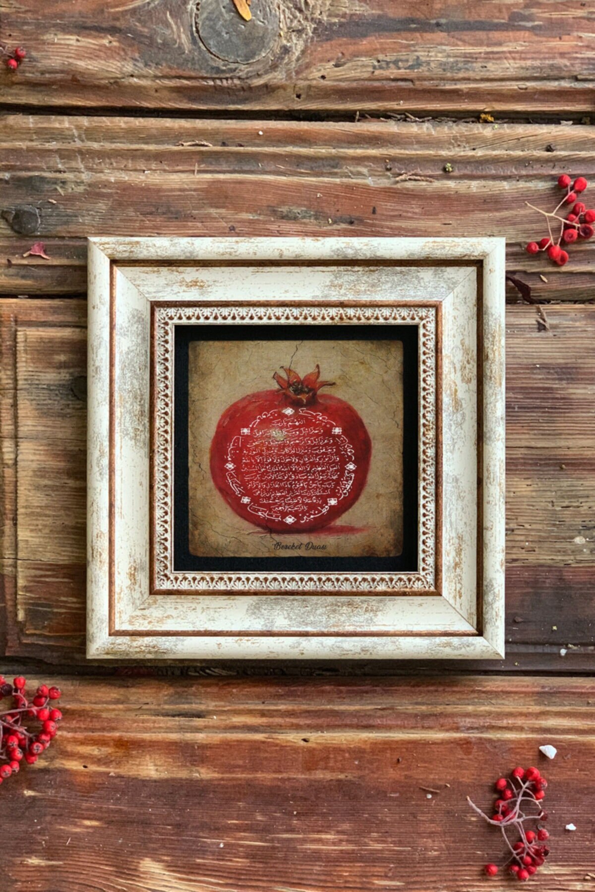 Blessings Prayer Framed Stone wall Decor 20x20 Cm-... – Vicedeal