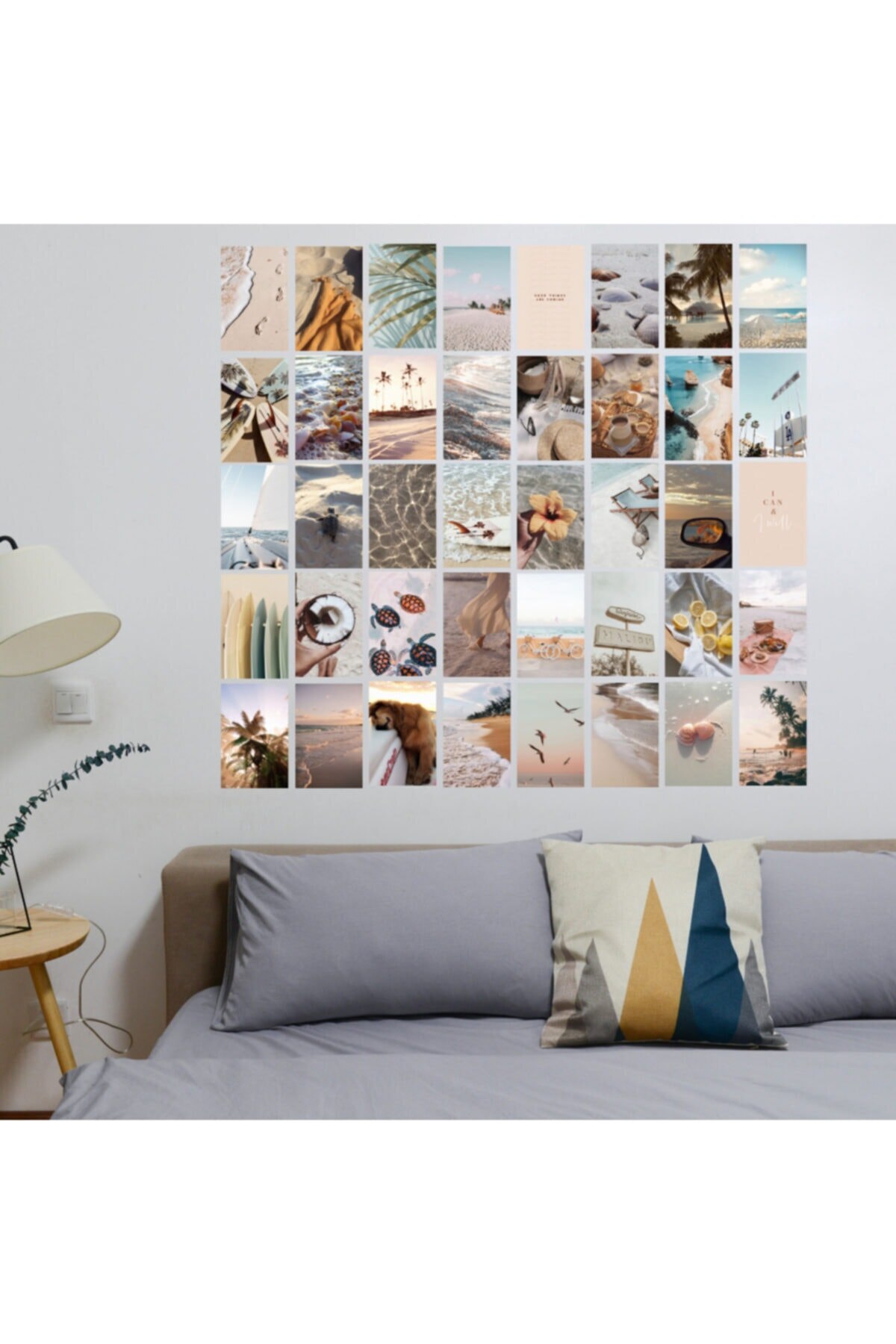Beach Wall Poster Collage Set-40 Pcs-Aesthetic-Ret... – Vicedeal