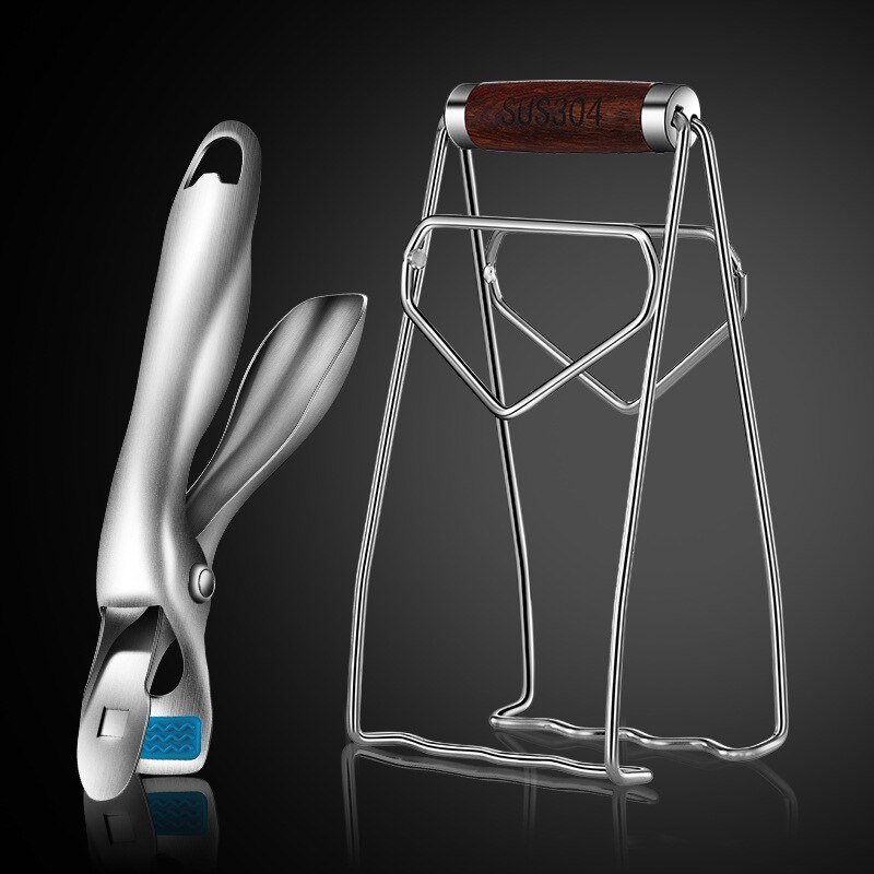 Foldable Dish Clamp Anti-Scald Bowl Clip Stainless... – Grandado