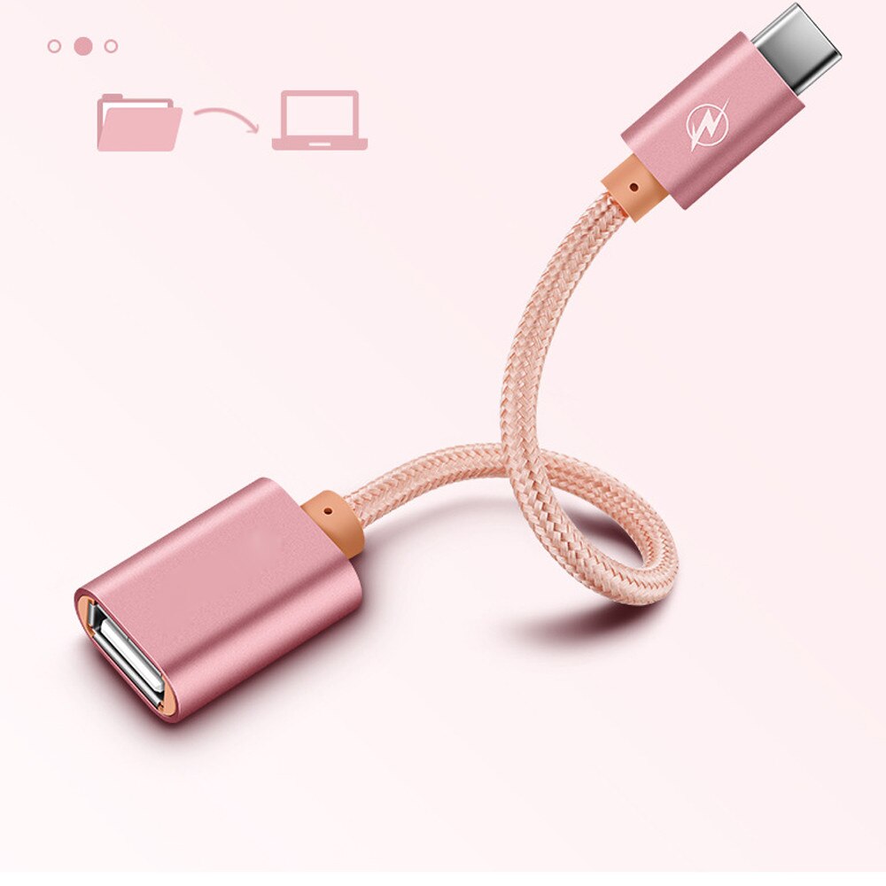 Metall USB C 3,1 Typ C Stecker Auf USB Buchse OTG ... – Vicedeal