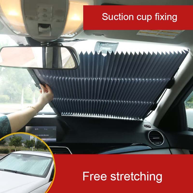 Car Retractable Curtain with UV Protection Front W... – Vicedeal