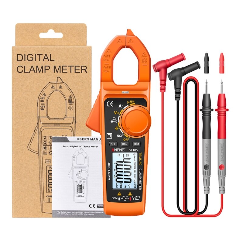 Clamp Meter Pass Voltage Meter AC DC Voltage Teste... – Grandado