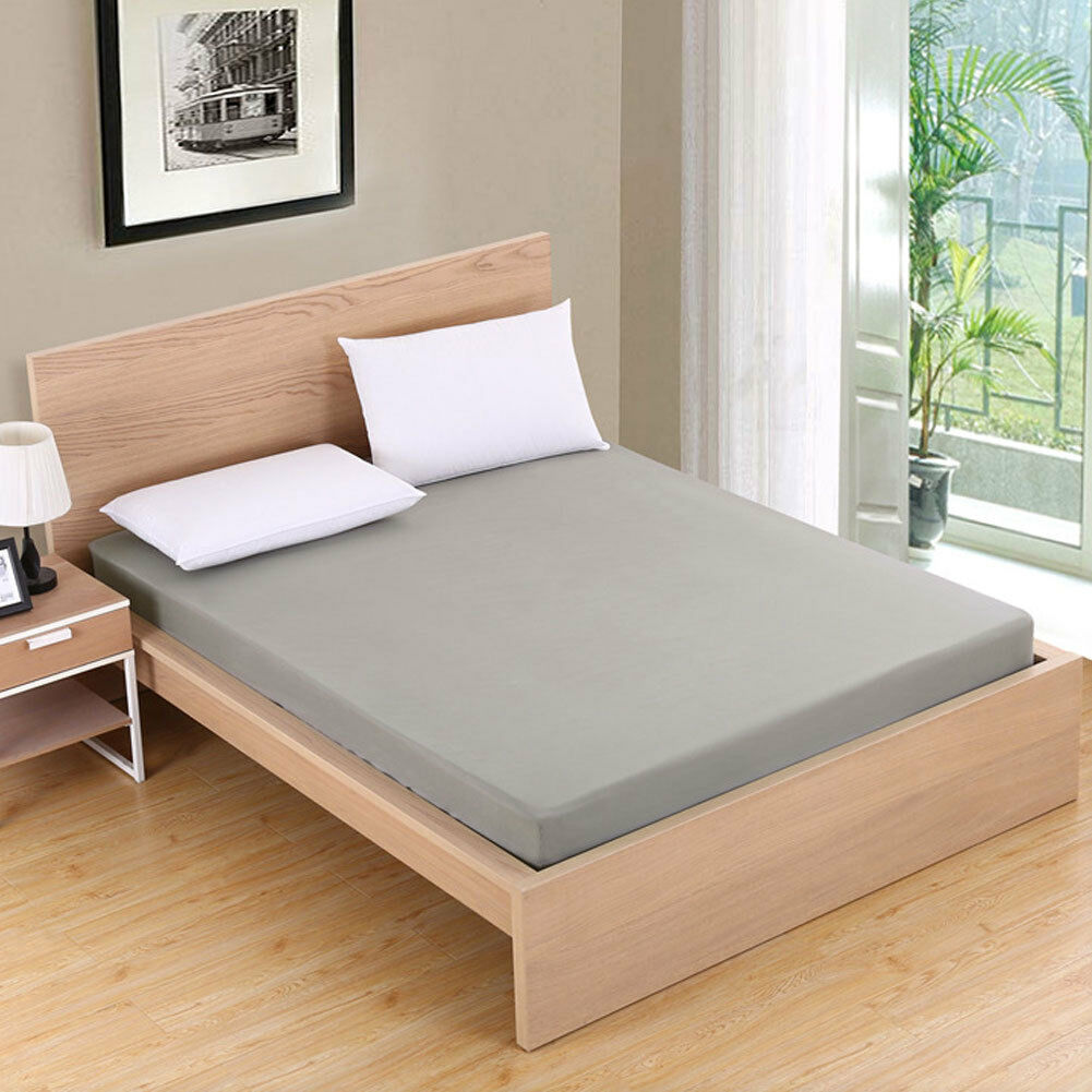 Hotel Home Mattress Protector Fitted Elastic Sheet... – Grandado