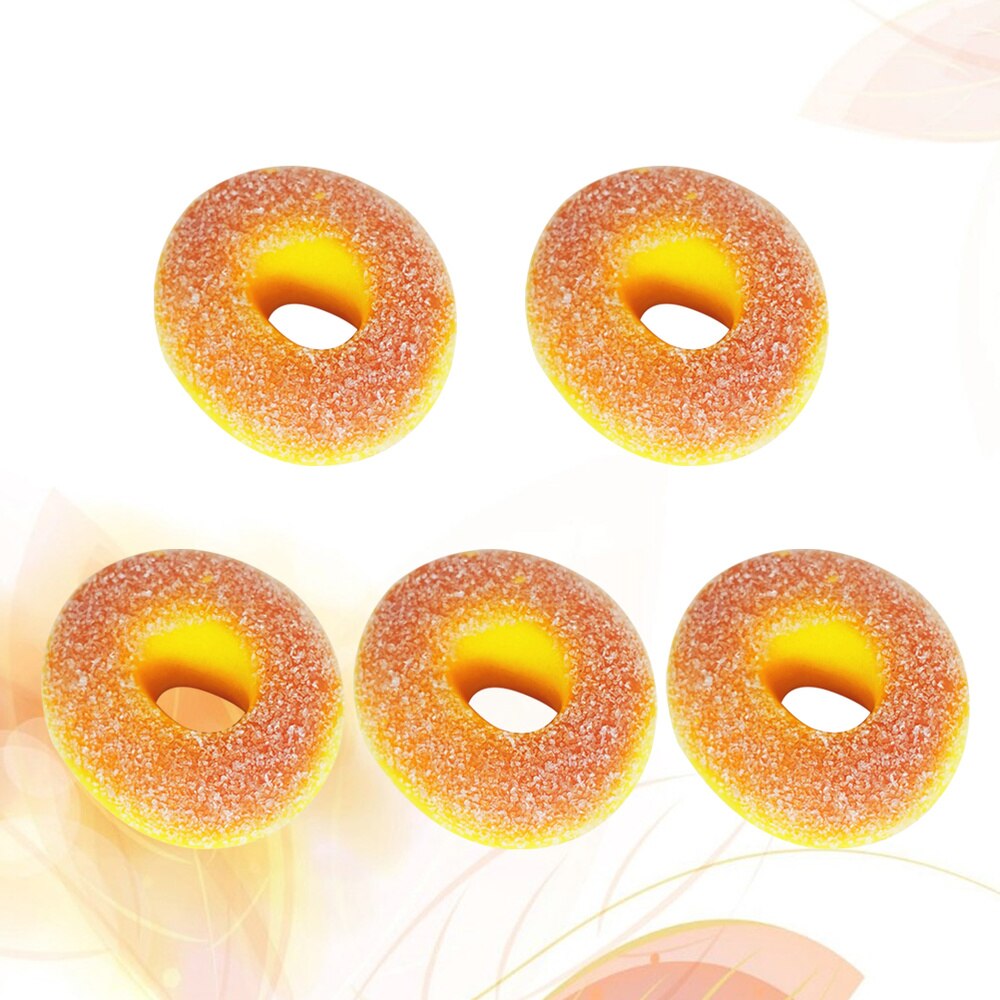 5Pc Simulation Donut Photography Props PU Artifici... – Grandado