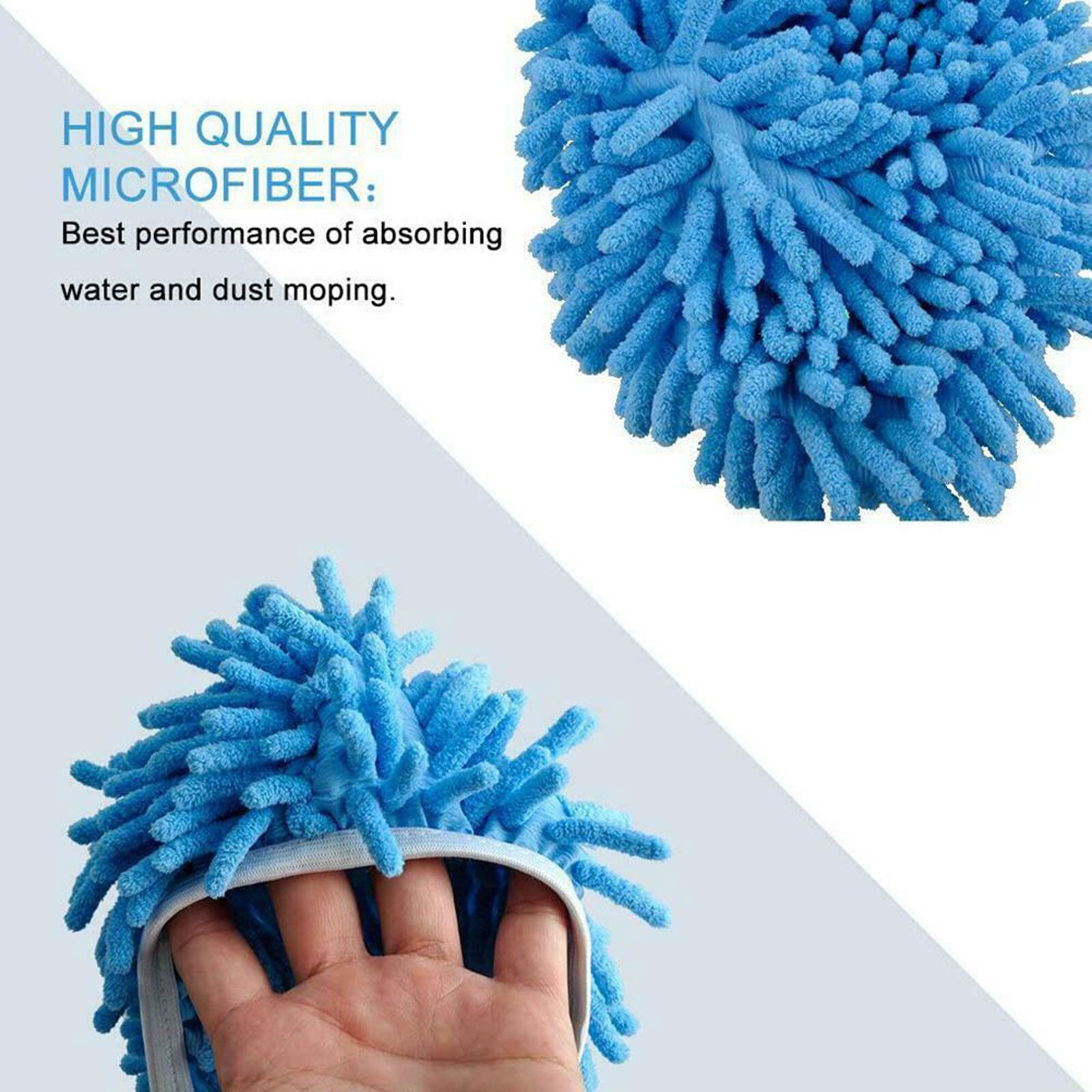 Microfiber Mop Floor Cleaning Lazy Fuzzy Slippers ... – Grandado