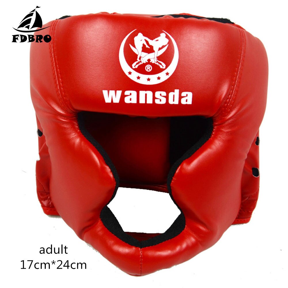 FDBRO Kick Boxing Helm für Männer Frauen PU Karate... – Vicedeal