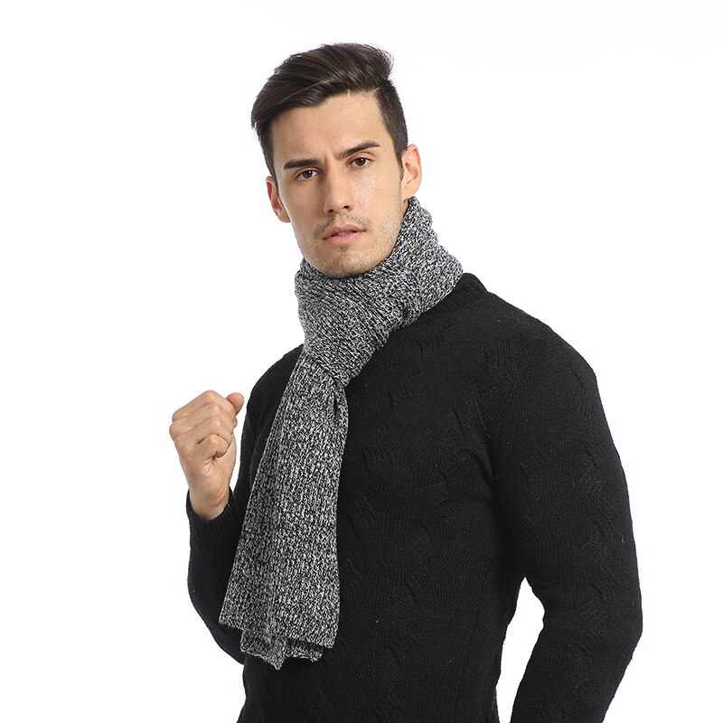 Brand Winter Scarf Men Cotton Scarf Male Brand Sha... – Grandado