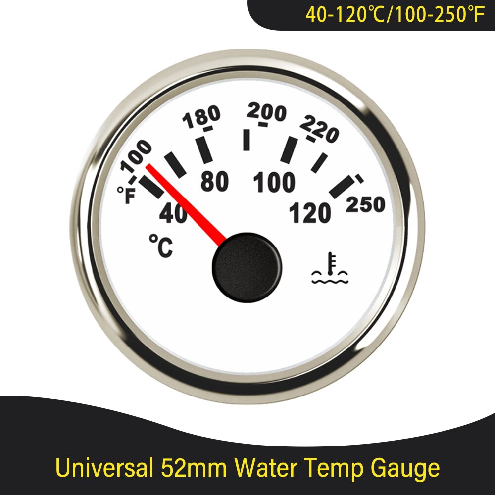 2" Universal Water Temp Meter Car Temperature... – Grandado