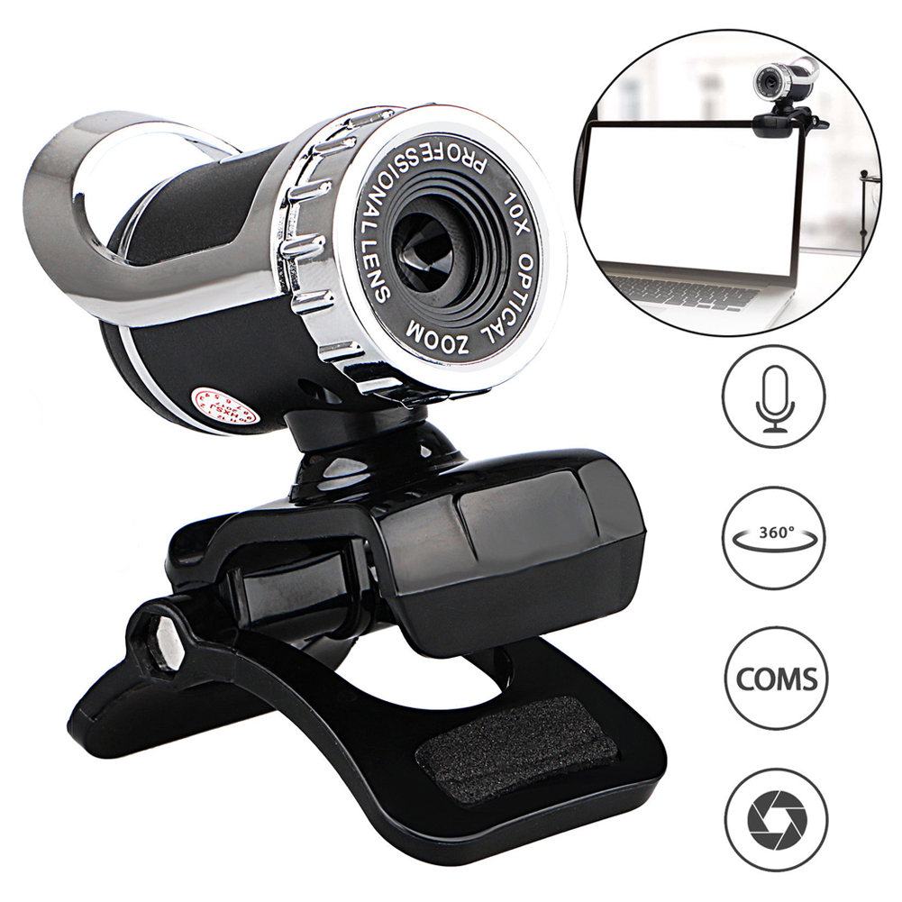 Laptop 12 Megapixels Clip On PC Desktop Webcam Cam... – Vicedeal