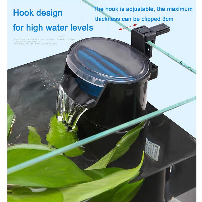 Aquarium Low Water Level Filter Small Fish Tank Fi... – Vicedeal