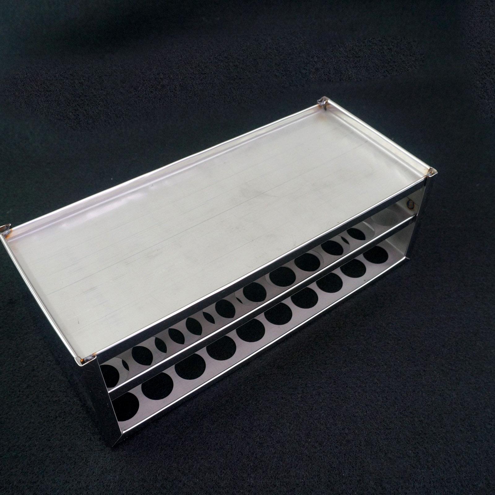 17.5mm Diam x 40 Holes Stainless Steel Test Tube R... – Grandado
