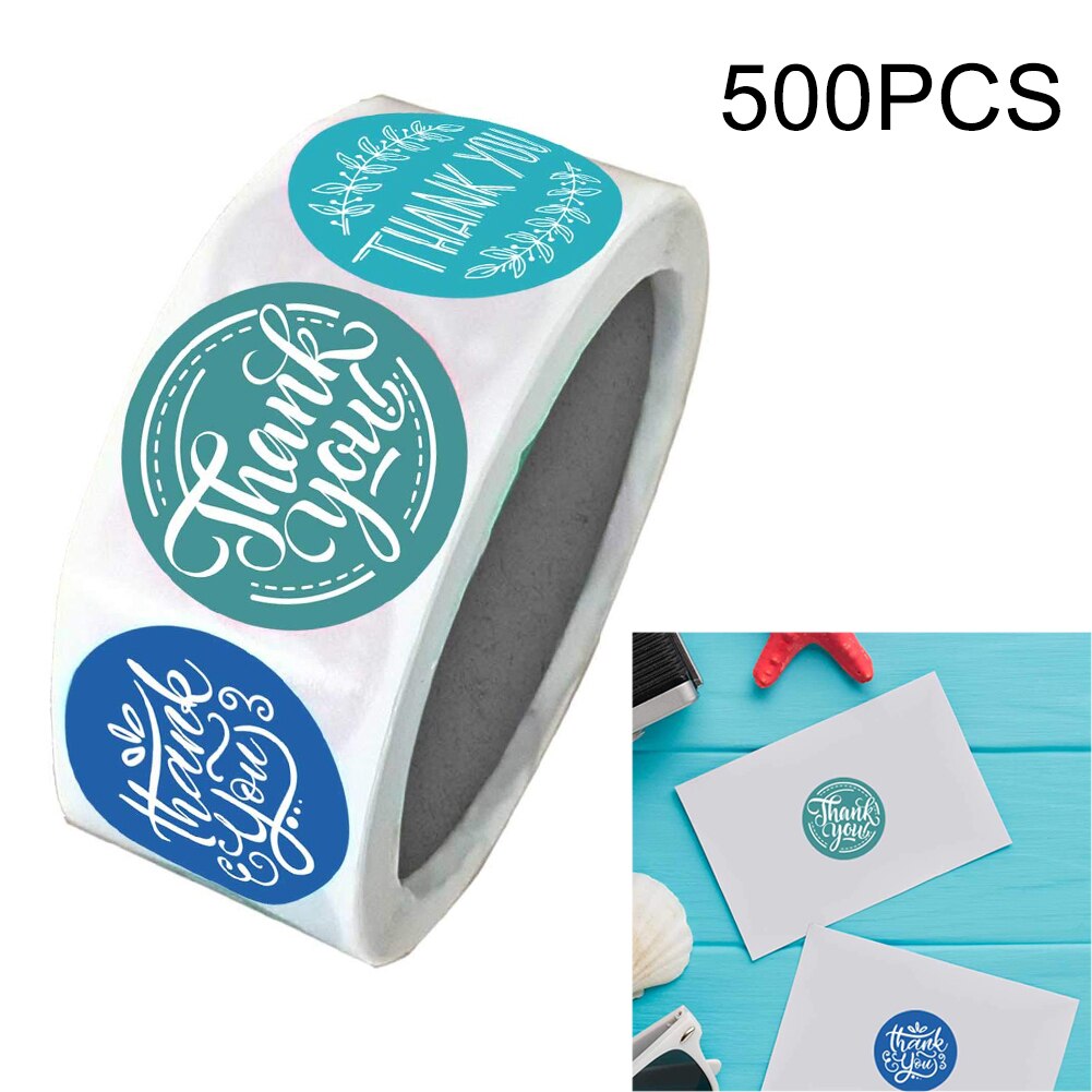 500 pcs/roll Dank U Sticker Seal Labels Sticker Sc... – Grandado