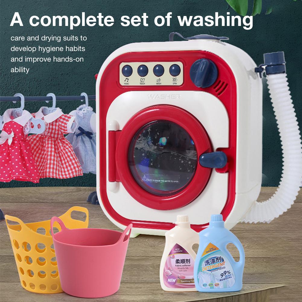 Electric Washing Machine Pretend Play Toy Kids Pre... – Grandado