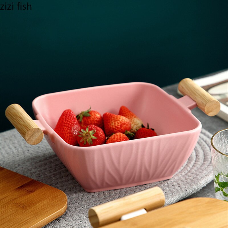 10 Inch Kitchen with Lid Kitchen Salad Fruit Bowl ... – Grandado