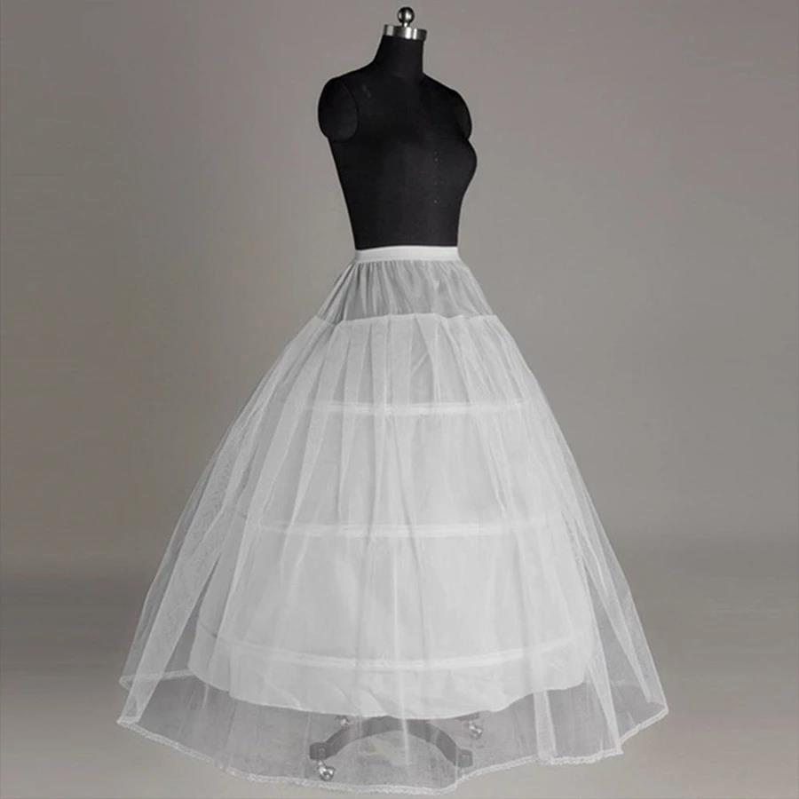 Crinoline-enagua de línea A para boda, enagua de c... – Grandado
