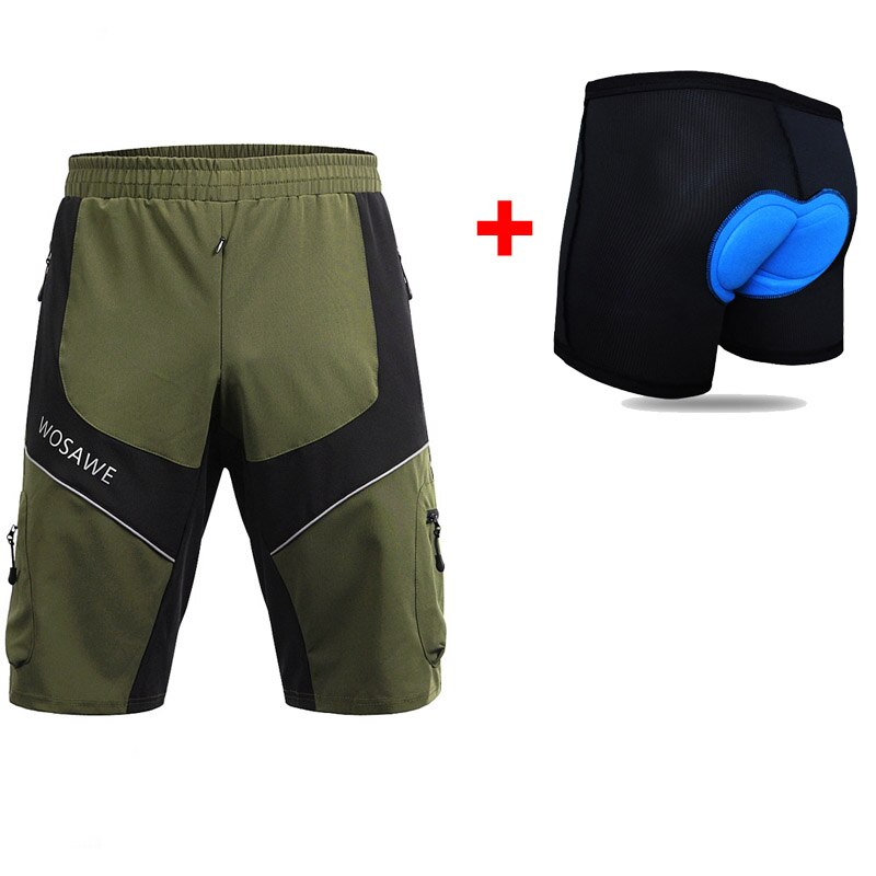 Motorfiets Reflecterende Shorts MTB DOWNHILL manne... – Vicedeal