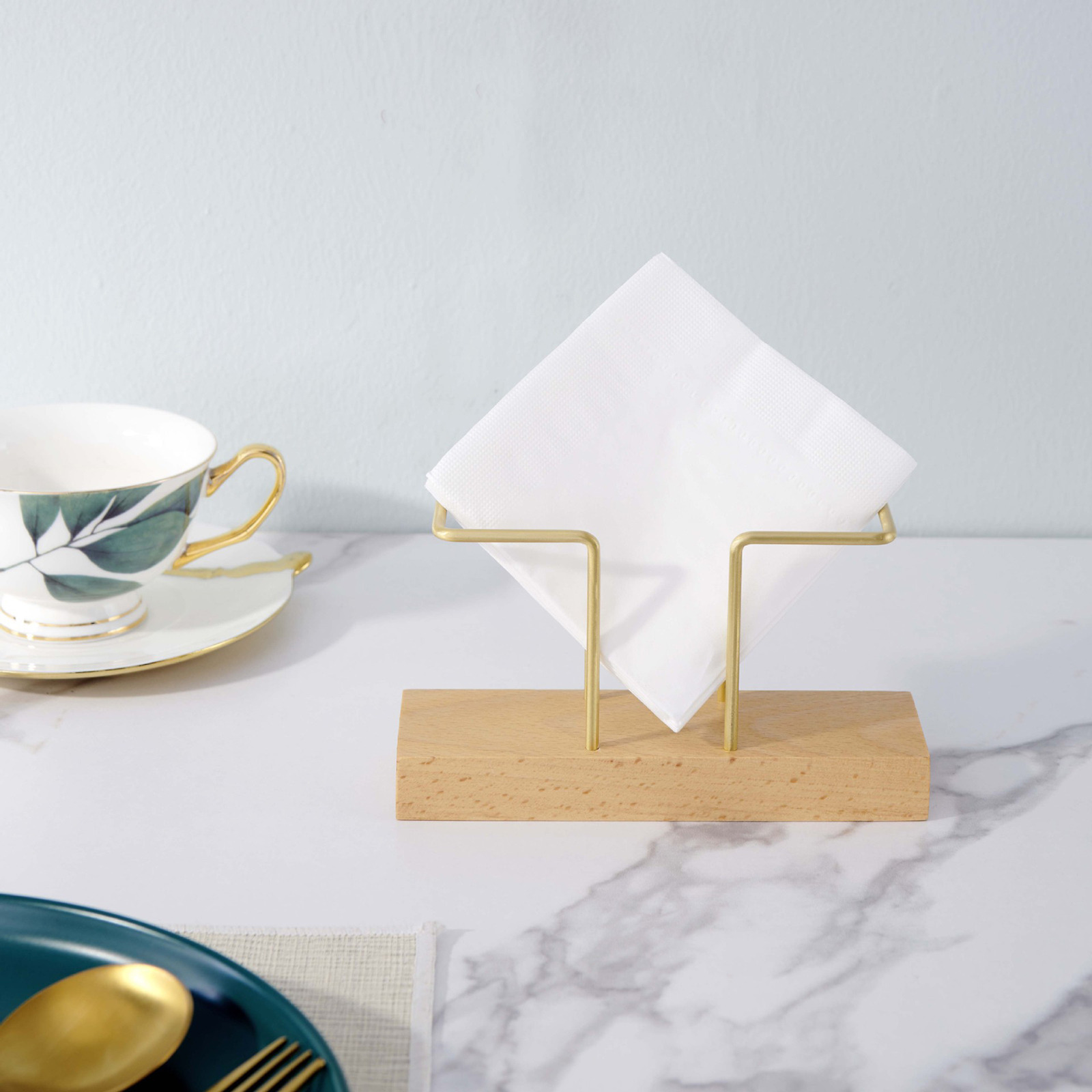 Massief Houten Tissue Houder Thuis Servet Containe... – Vicedeal